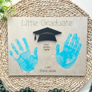 DIY Graduation Handprint Keepsake, Little Graduate, Preschool ...