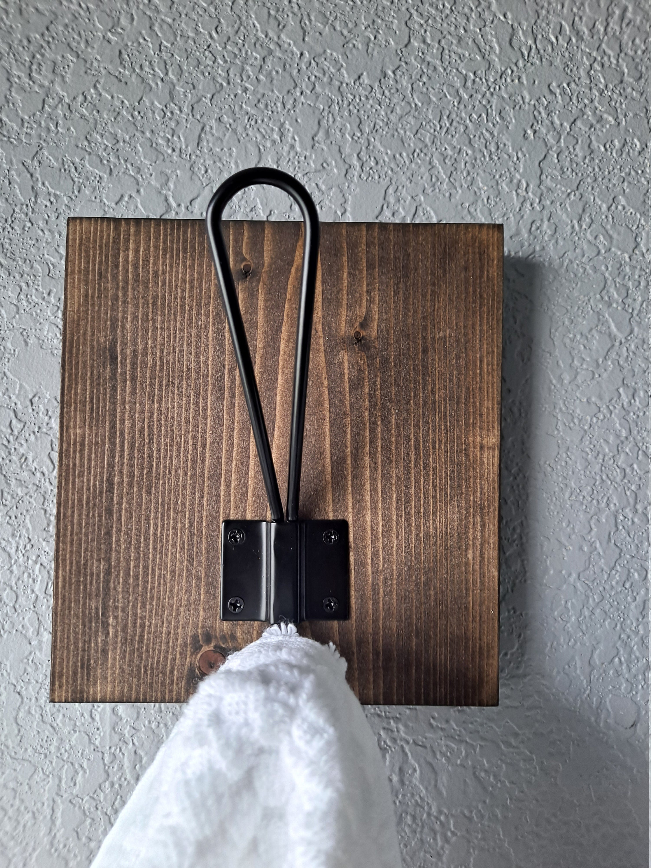 Farmhouse Hook Single Wood Hook Coat Hook Kitchen | Etsy