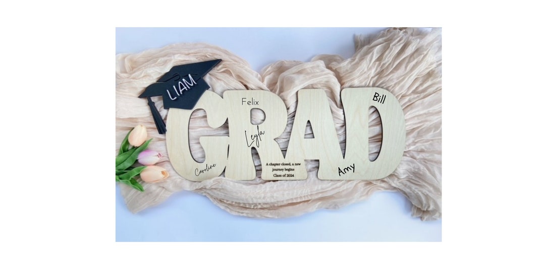 Graduation Guestbook Sign, Personalized Grad Sign,grad Autograph Sign ...