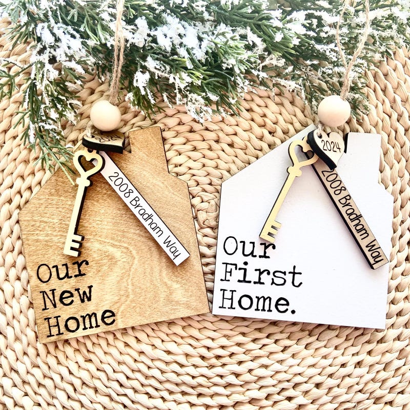 First Home Ornament - Etsy