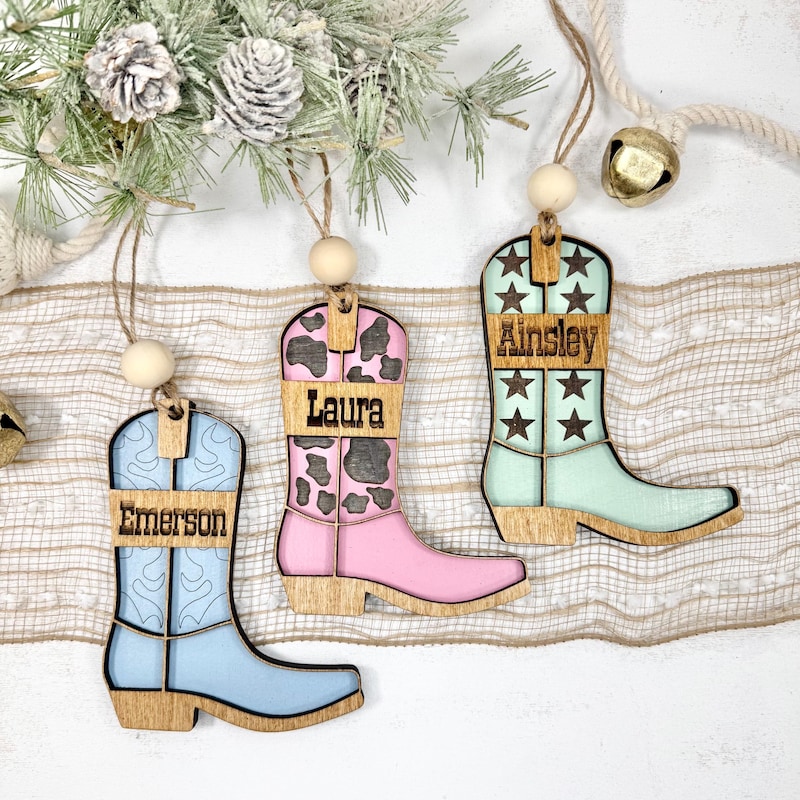 Cowboy Boot Stocking - Etsy