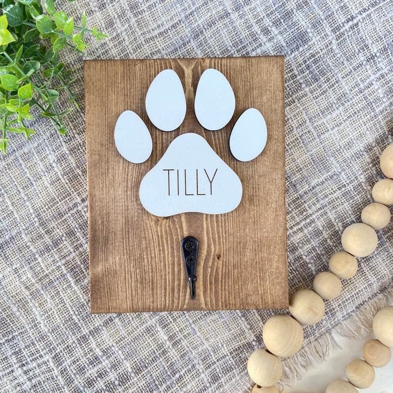 Dog Leash Hanger - Etsy