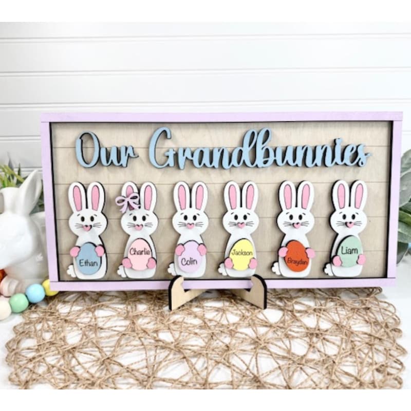 Easter Bunny Signs - Etsy
