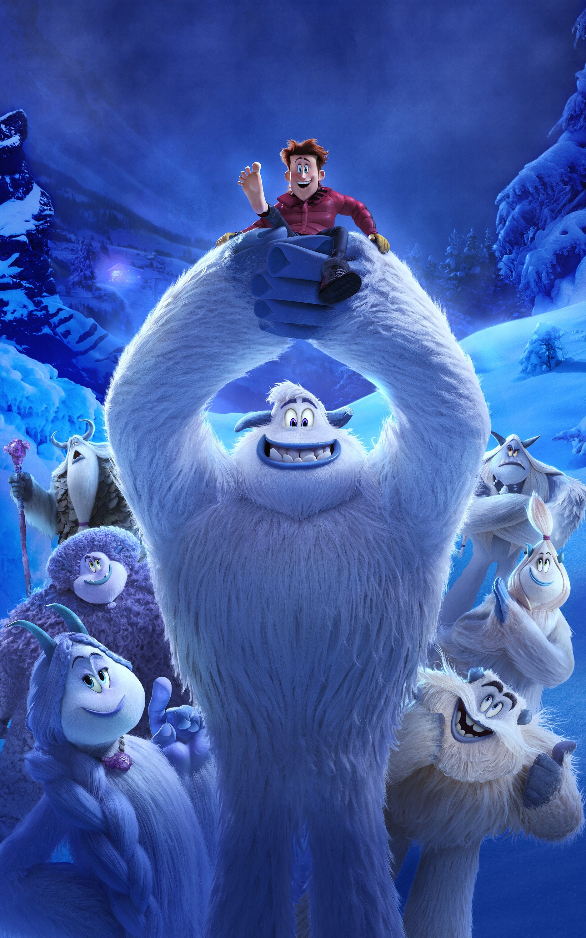 Smallfoot 2018 verr12 movie gloss poster 17x 24 | Etsy