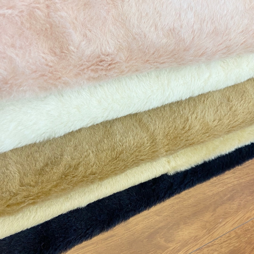 10mm Alpaca Wool Fabric for Art Dolls - Soft and Luxurious Plush Fabric ...