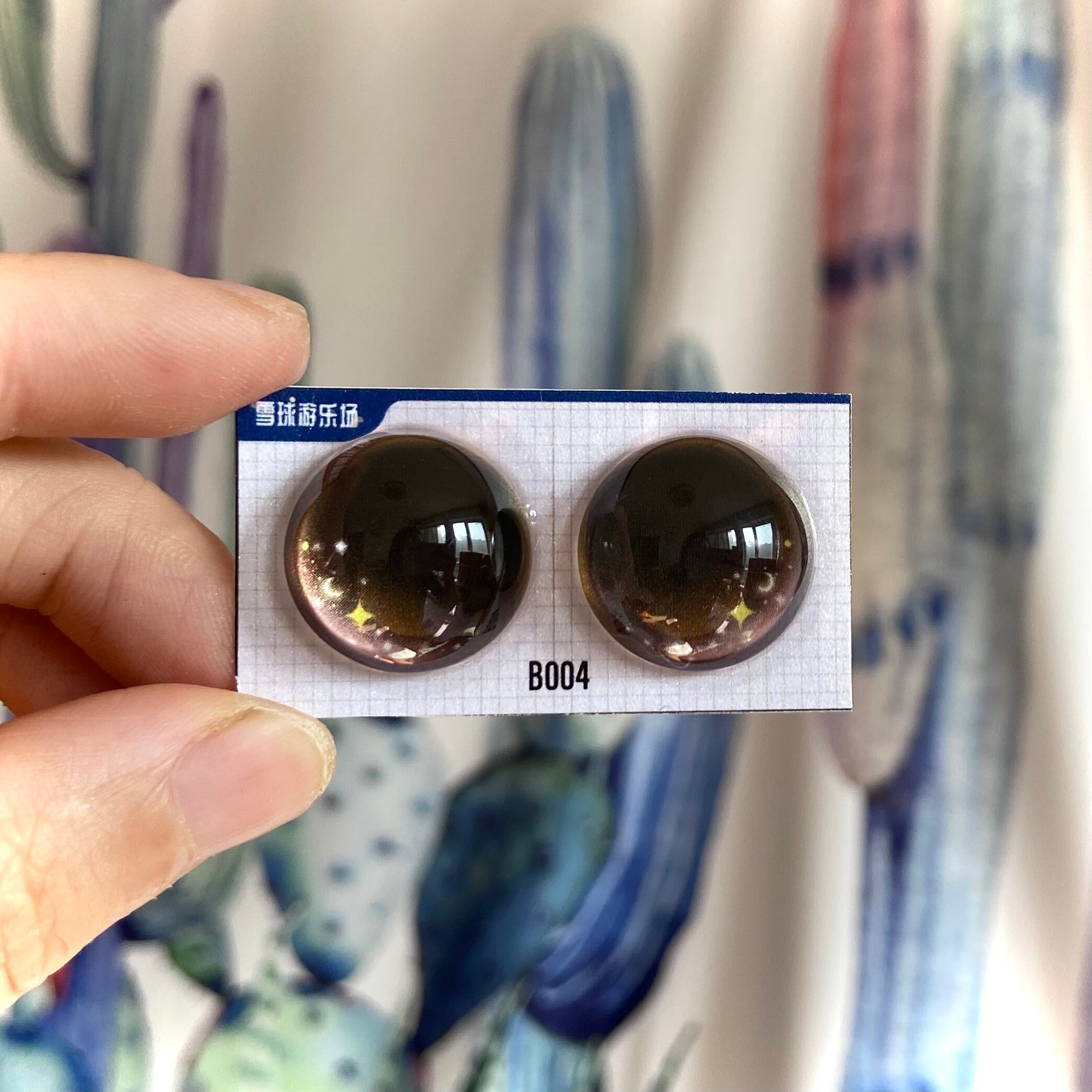 Customizable Handmade Plush Toy Eyes Starry Sky Series Prosthetic Eye ...