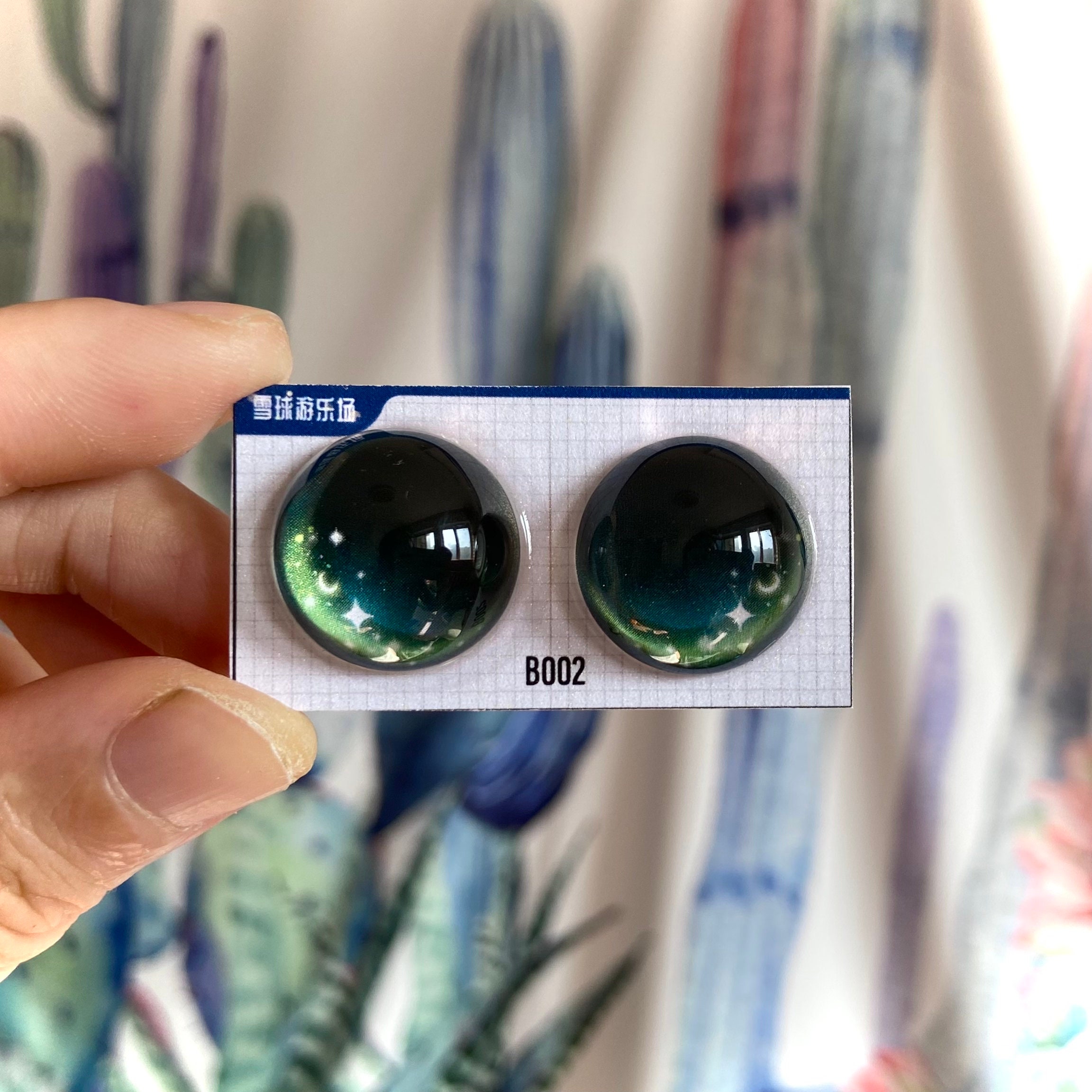 Customizable Handmade Plush Toy Eyes Starry Sky Series Prosthetic Eye ...