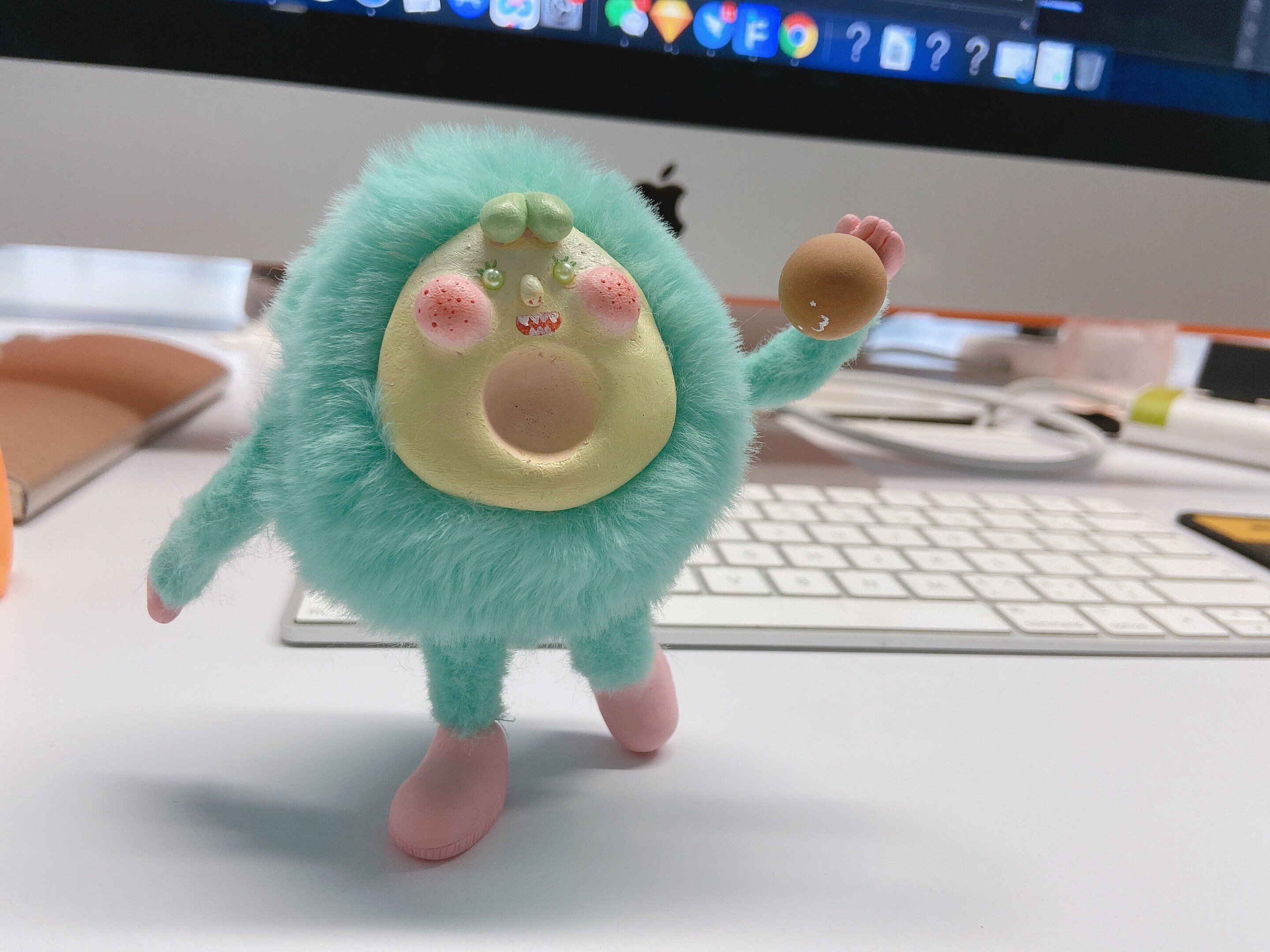 Avocado Doll Articulated Doll Can Dribble With Both Hands - Etsy