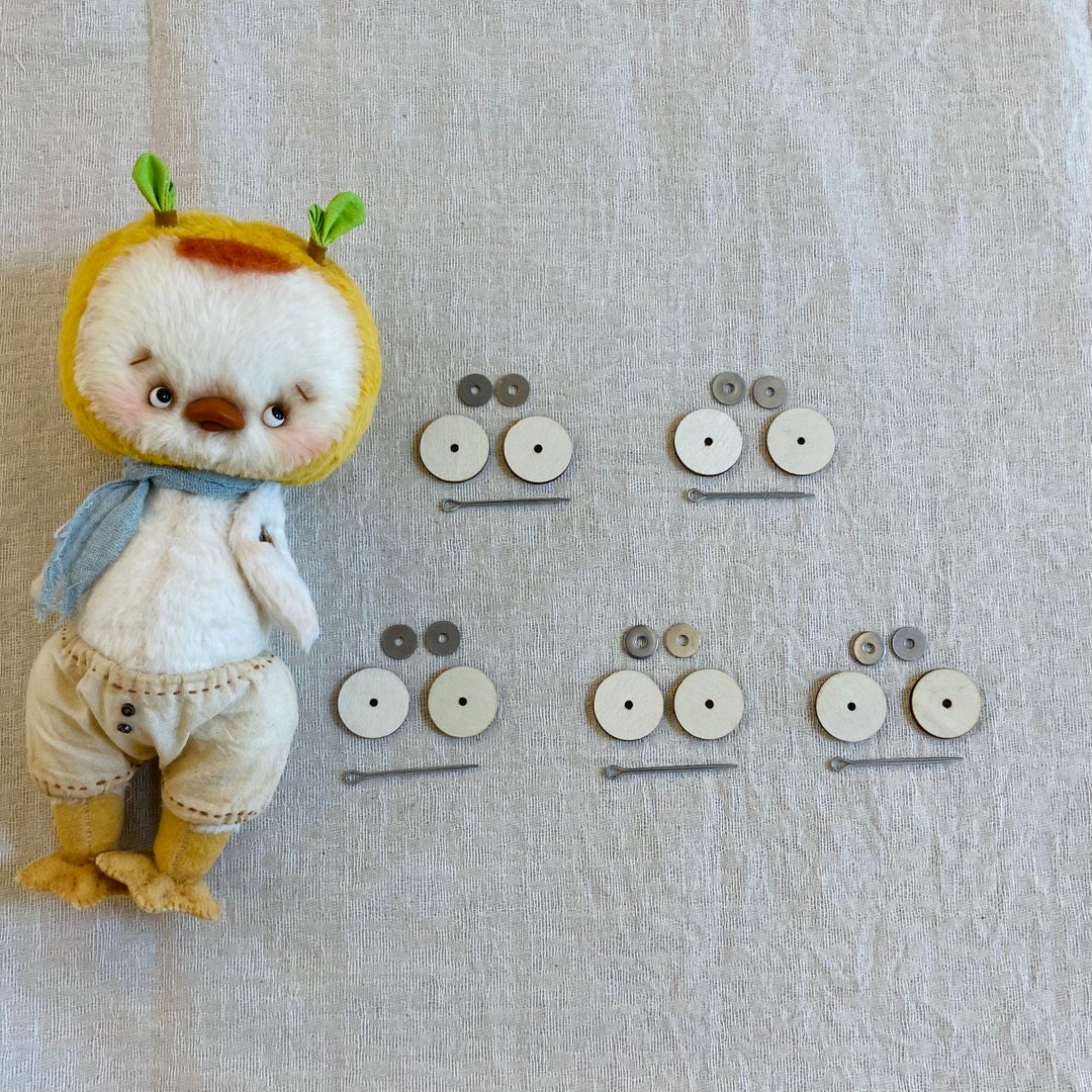 5 Joints Teddy Bear Joints Making a Complete Bear Plush Toy Stuffed ...