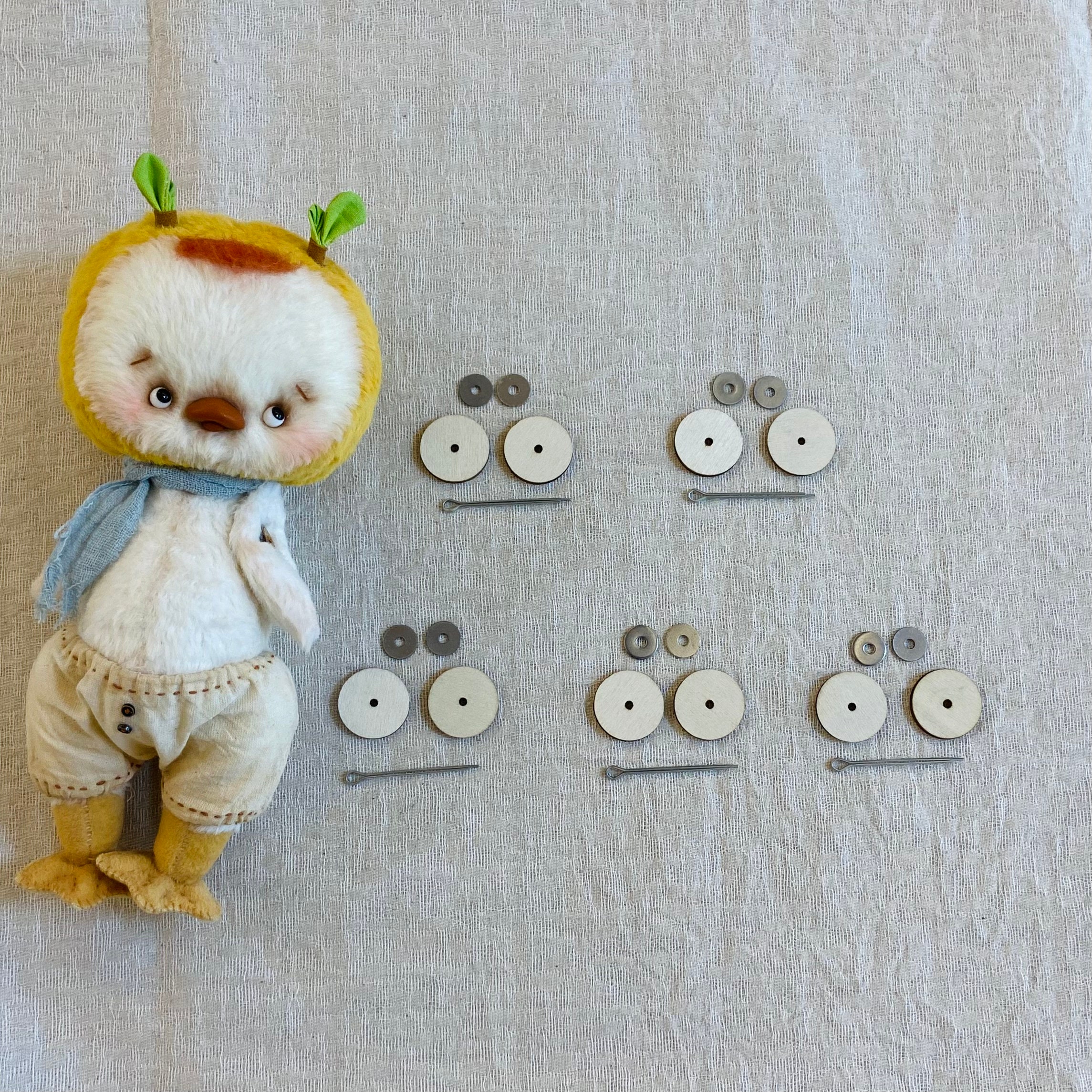 5 Joints Teddy Bear Joints Making a Complete Bear Plush Toy Stuffed ...