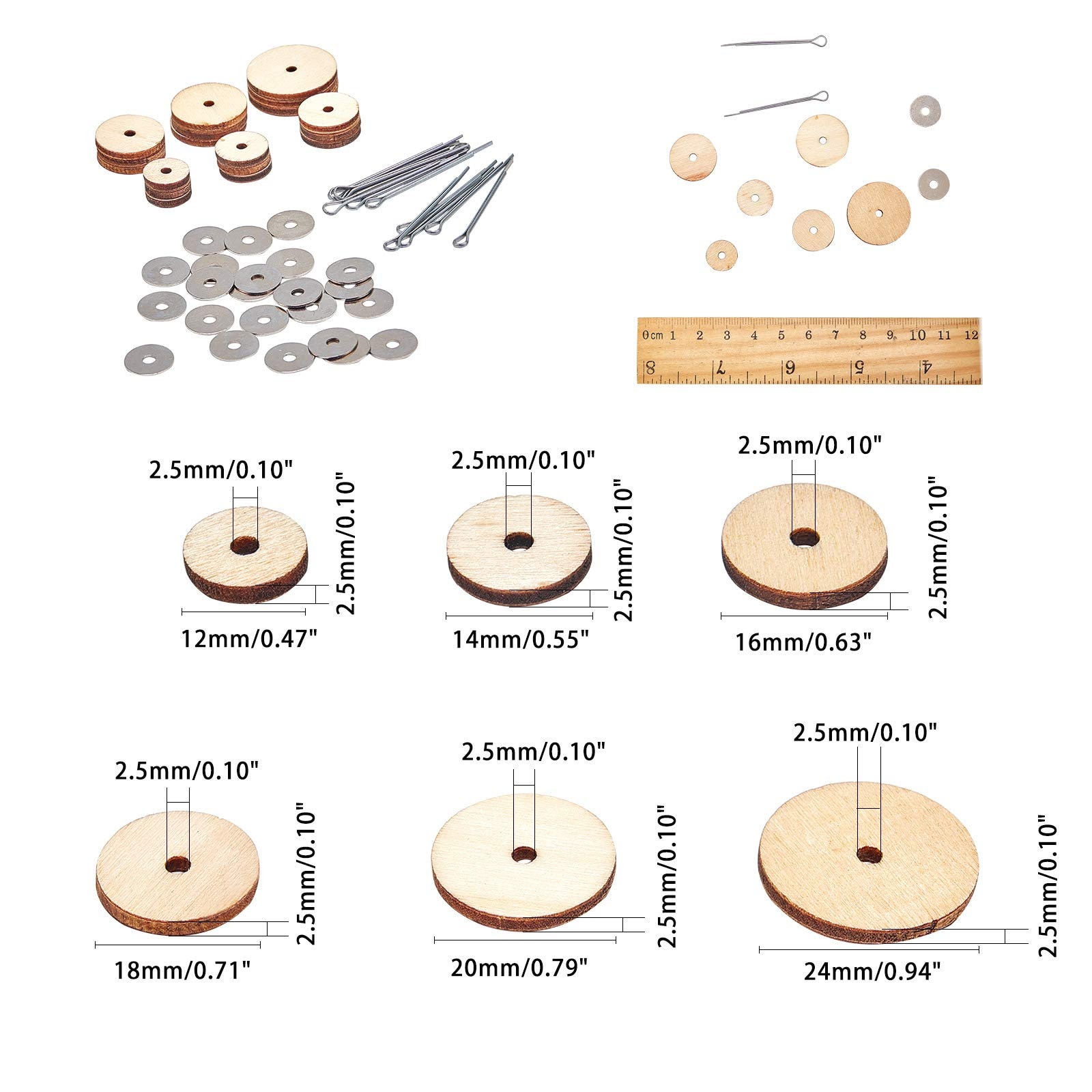 5 Joints Teddy Bear Joints Making a Complete Bear Plush Toy Stuffed ...