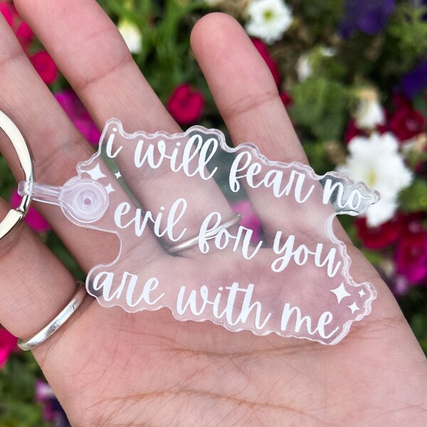 Bible Verse Keychain - Etsy