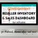 Consignment Reseller Inventory & Sales Dashboard for Airtable 2023 - Etsy