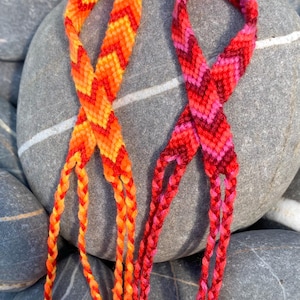 Handmade Chevron Friendship Bracelets - Etsy
