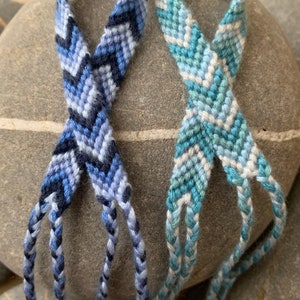 Handmade Chevron Friendship Bracelets - Etsy