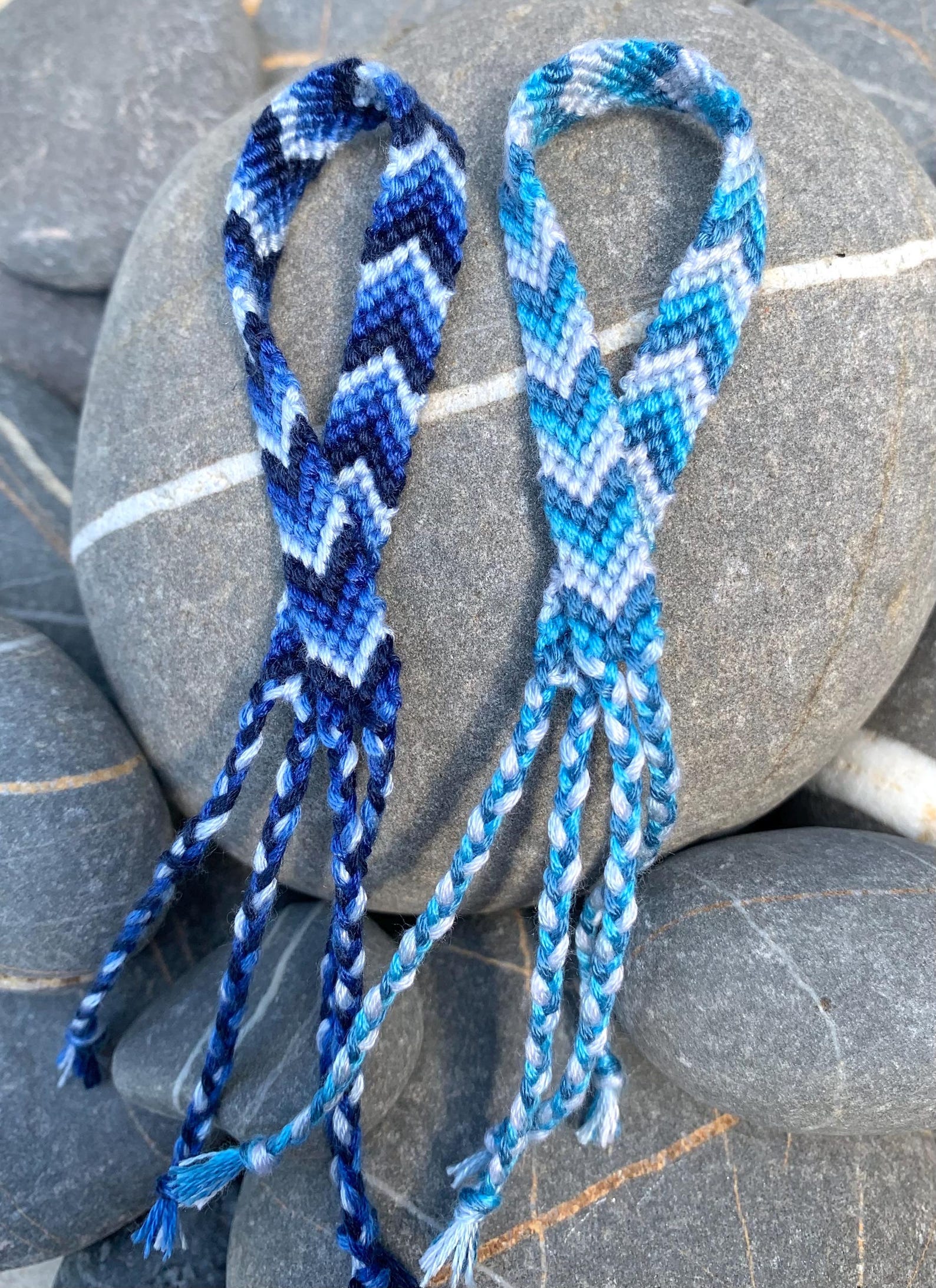 Handmade Chevron Friendship Bracelets - Etsy UK