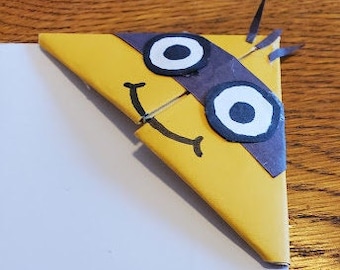 Minion Bookmark, Booklover Gifts, Despicable Me Fans, Bookworm Gifts ...
