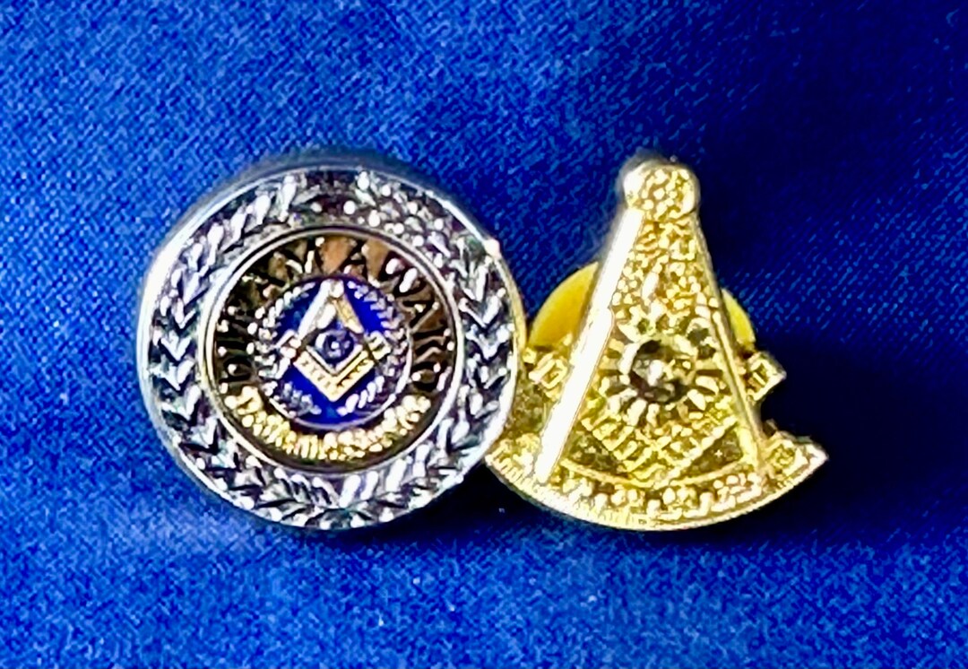 Past Master(glj) & Hiram Award Masonic Lapel Pin - Etsy