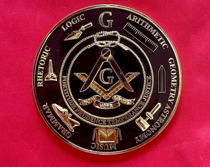 Masonic Coin - Etsy