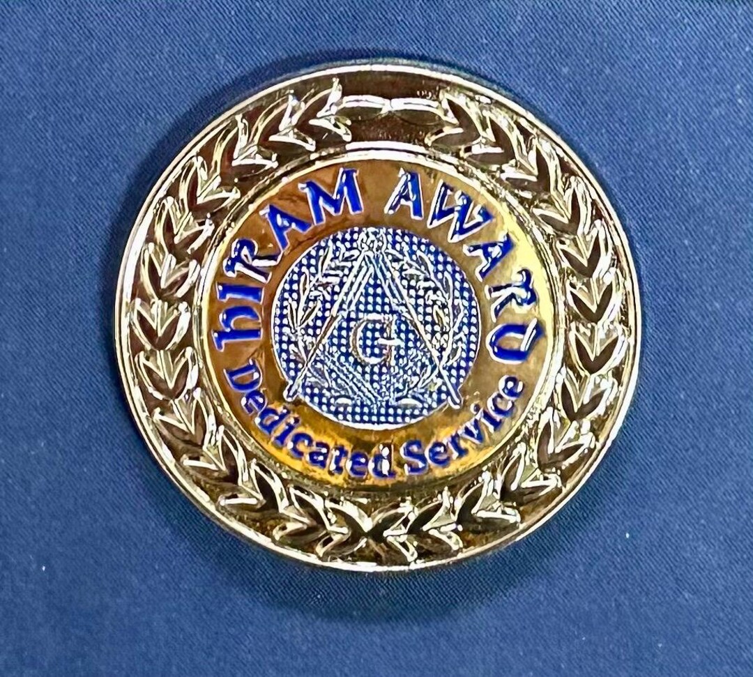 Customize Hiram Award Masonic Coin. - Etsy