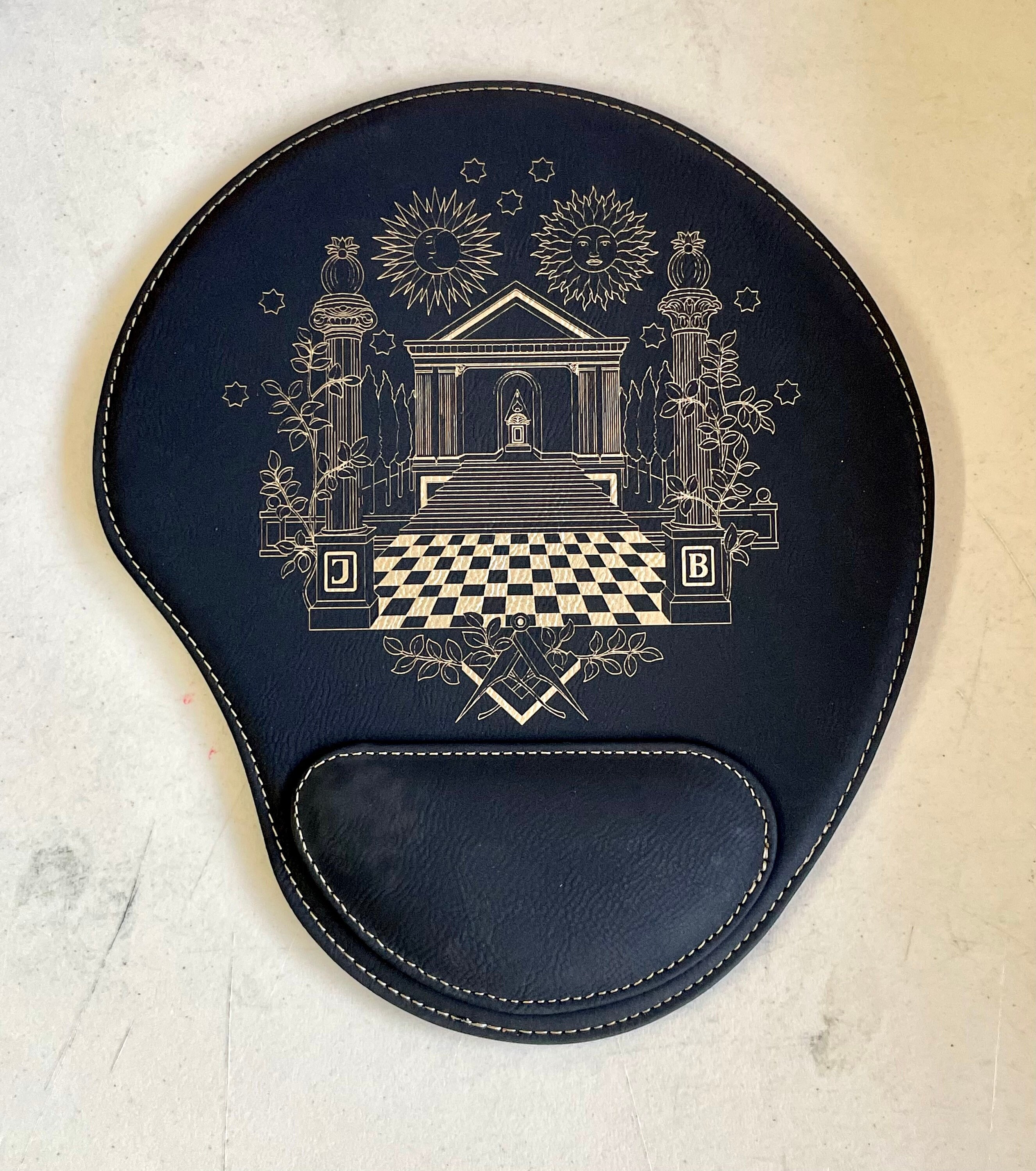 Masonic JB Leatherette Mouse Pad FREE SHIPPING - Etsy UK