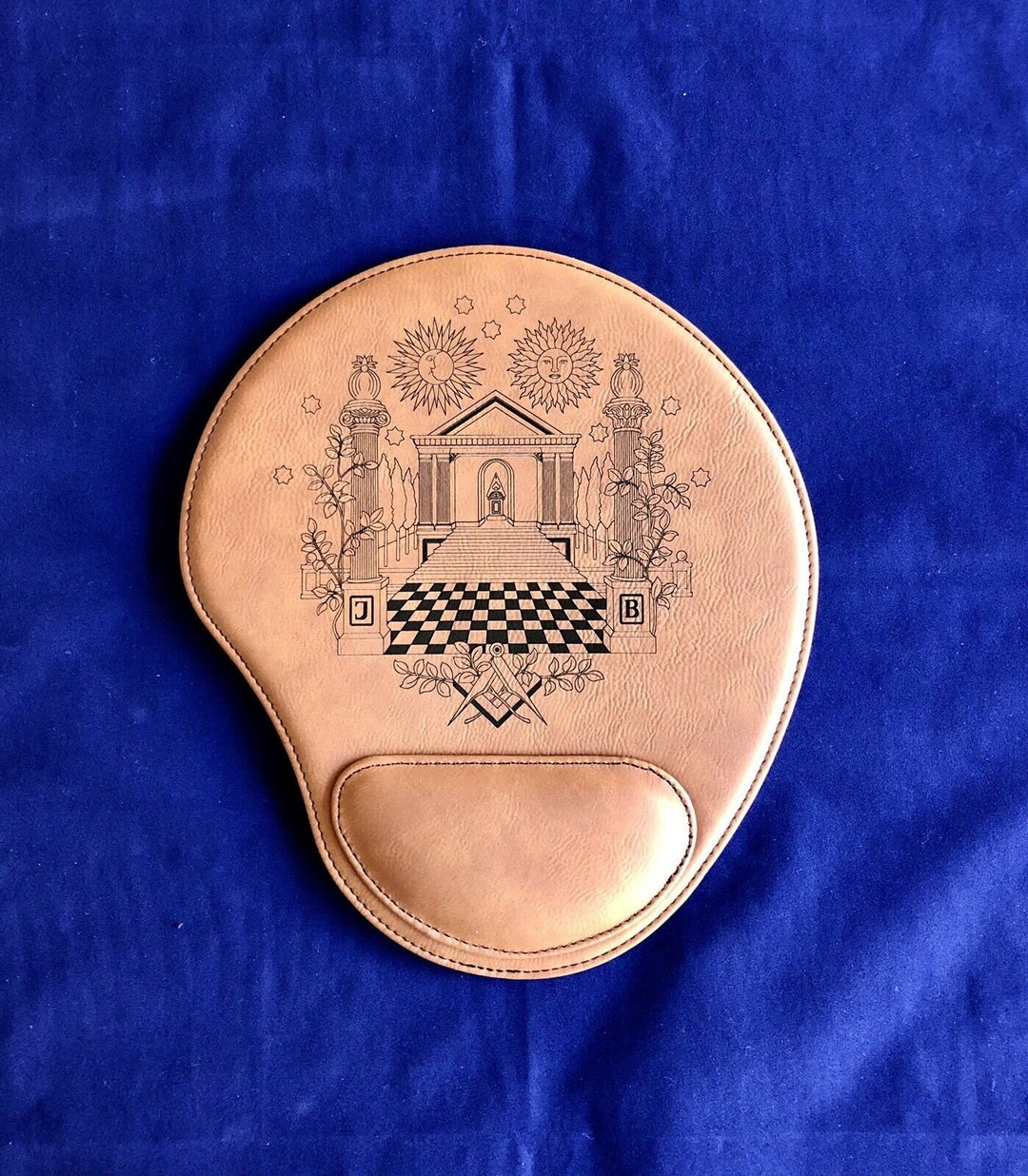 Masonic JB Leatherette Mouse Pad FREE SHIPPING - Etsy UK