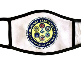 Freemason Face Mask - Etsy