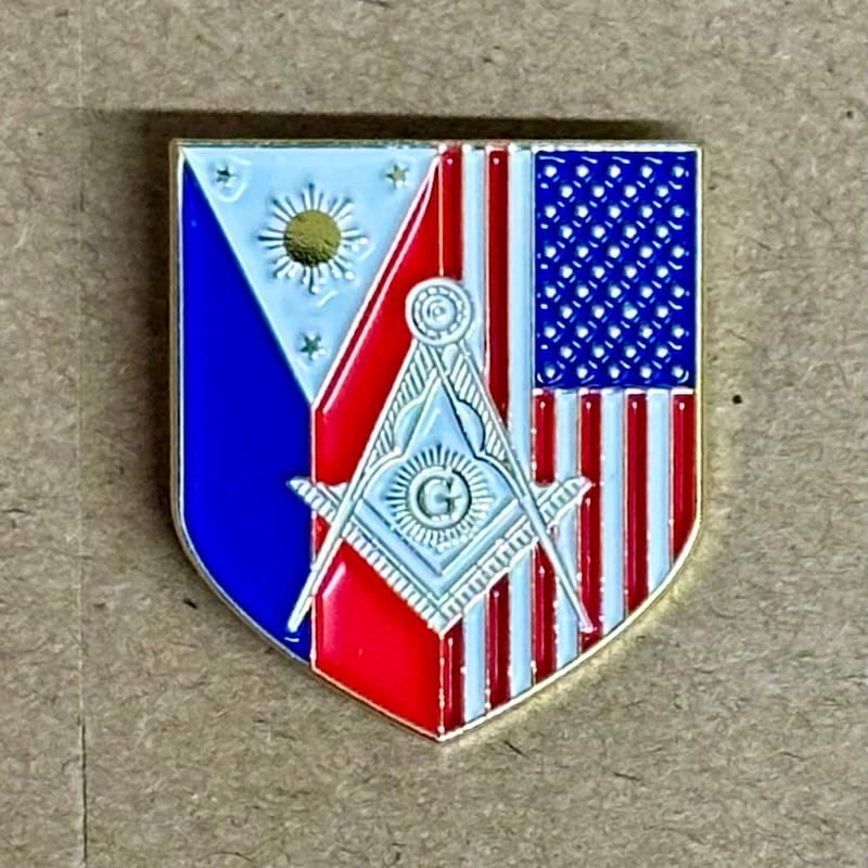 Masonic Lapel Pin - Etsy UK