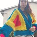 Pansexual Flag Pride Sweater Handmade Crochet Pride Sweater - Etsy