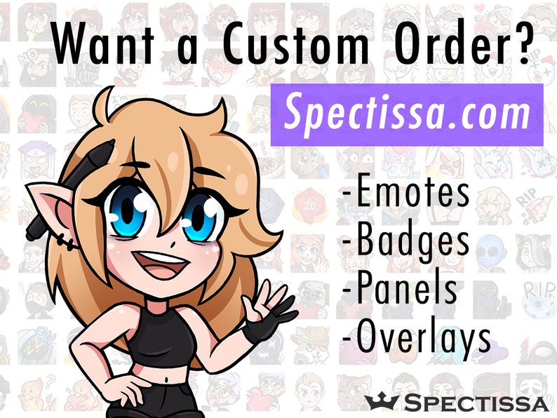 Dabbing Elf Twitch / Discord Emote | Etsy