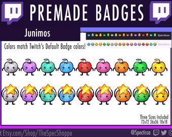 Stardew Valley Junimo Twitch Bit/sub Badges Instant Download all Sizes ...