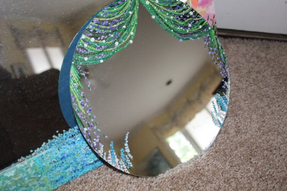 Custom Hand Painted Mirrors | Etsy