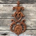 Rusty Metal Wall Decor Rusty Metal Wall Hanging Cast Iron - Etsy