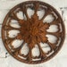 Big Rusty Metal Wall Decor Rusty Metal Wall Hanging Cast - Etsy