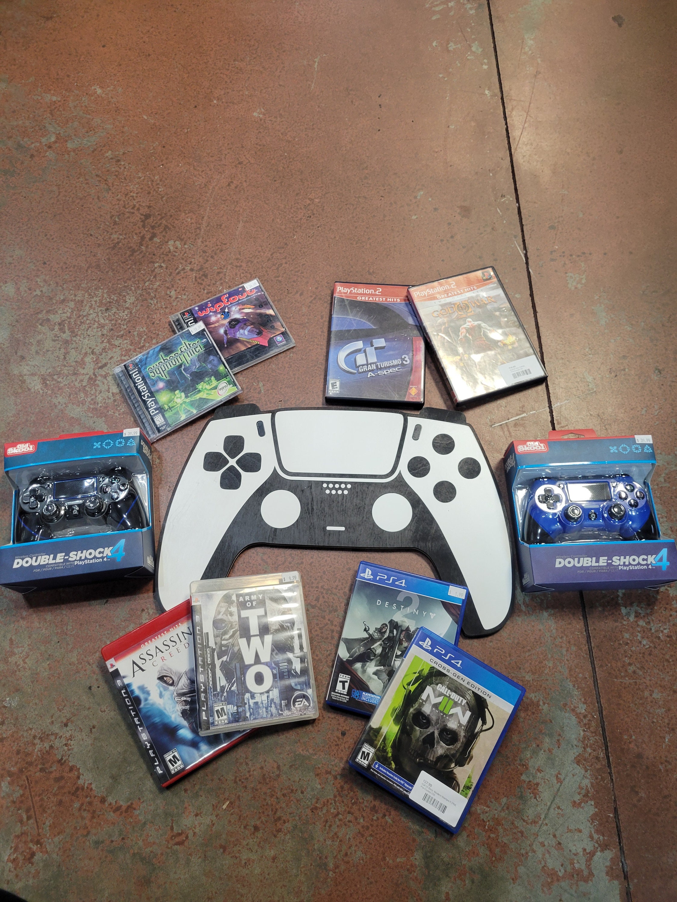 Playstation PS5 Controller Vectors, SVG, DXF, Lightburn, AI, Laser Cut ...