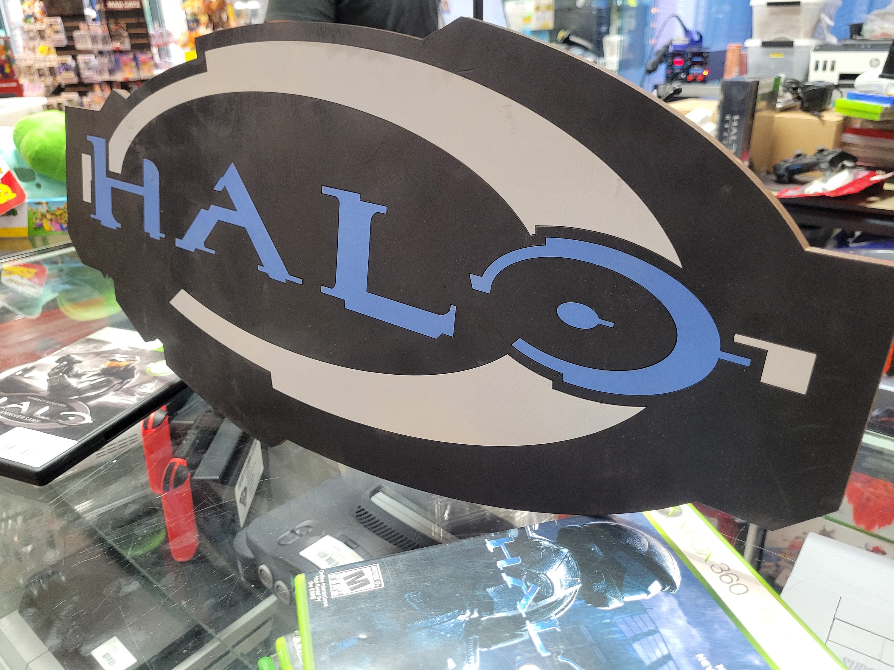 Halo Logo Vectors, SVG, DXF, Lightburn, AI, Laser Cut File, Xtool ...