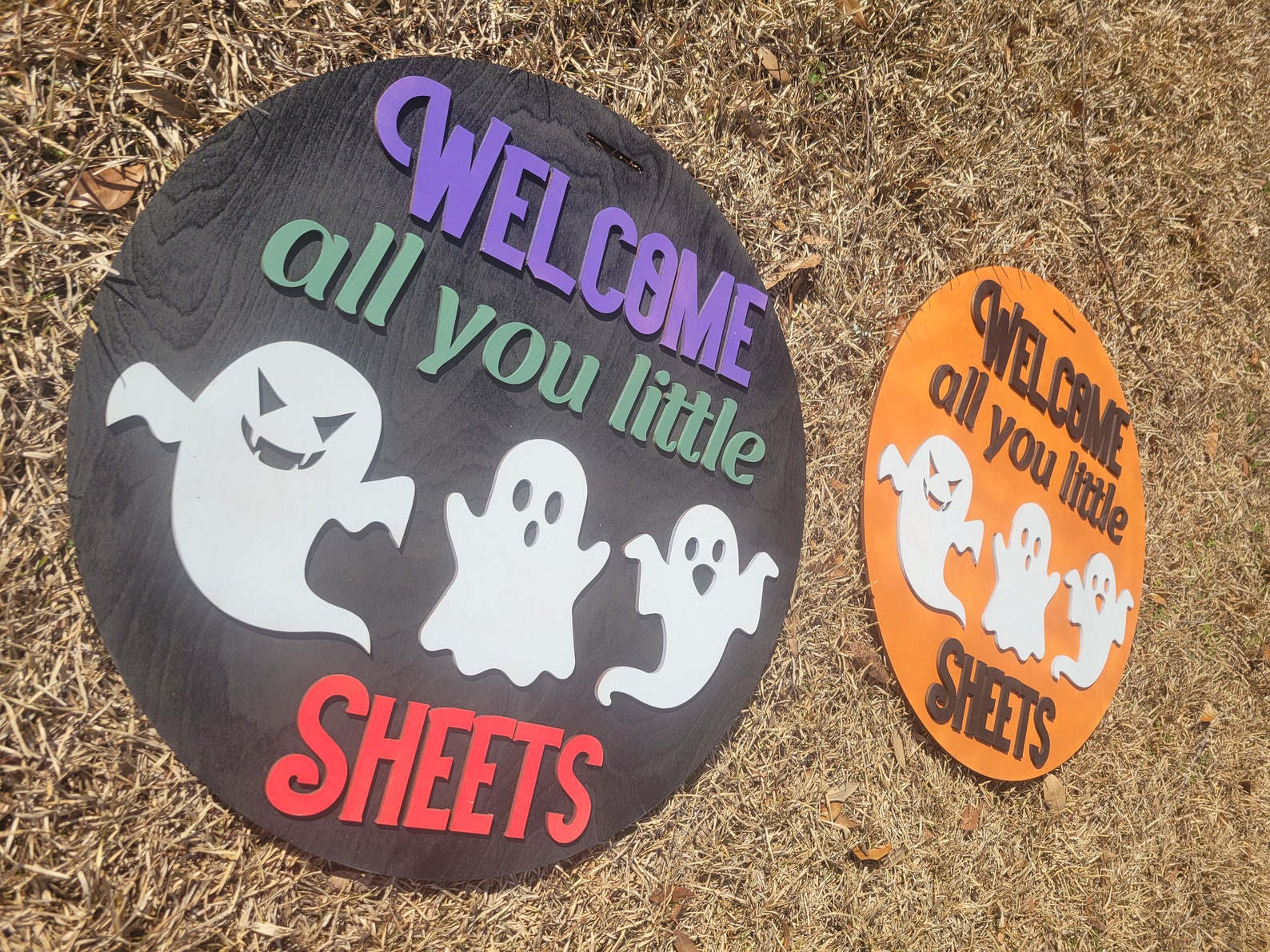 Welcome All You Little Sheets Sign Svg FILE, Halloween Svg, Ghost Svg ...