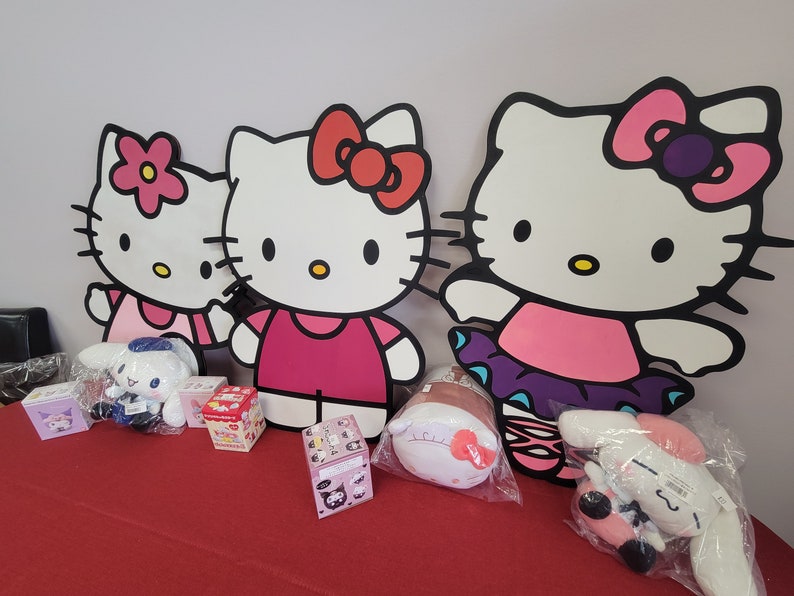 Hello Cats Full Body Vectors, SVG, DXF, Lightburn, AI, Laser Cut File ...