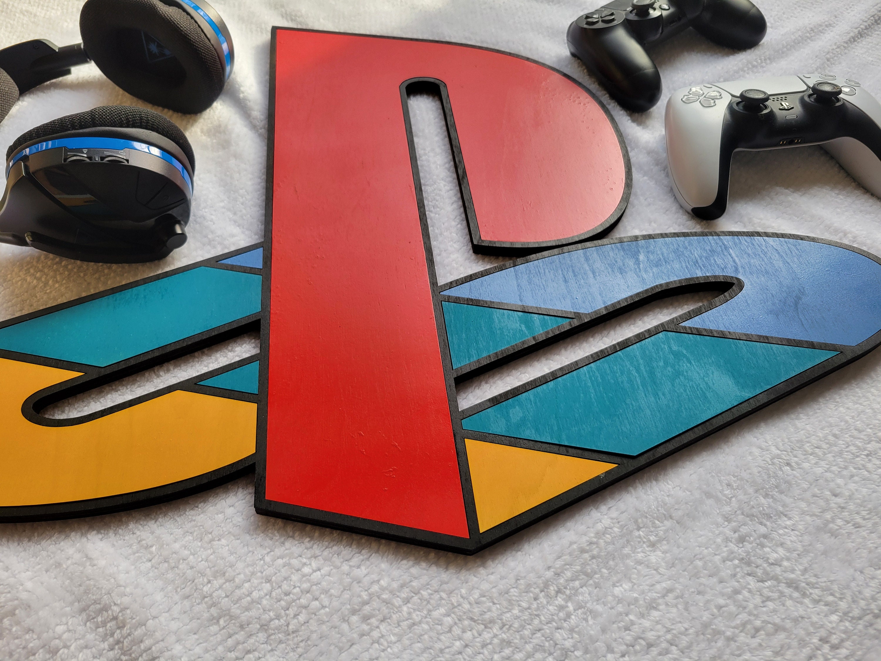 Playstation Logo Vector, SVG, DXF, Lightburn, AI, Laser Cut File, Xtool ...