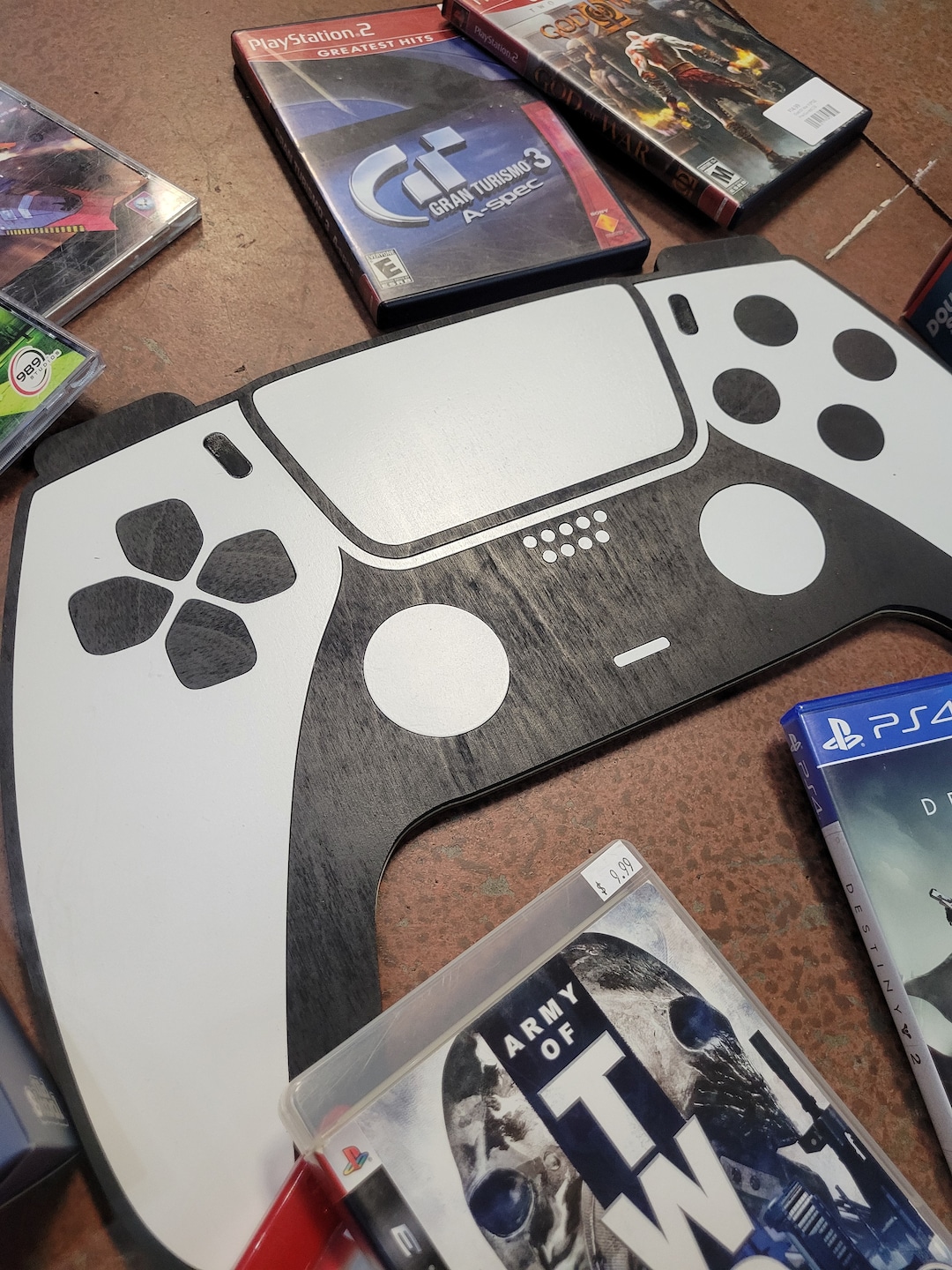 Playstation PS5 Controller Vectors, SVG, DXF, Lightburn, AI, Laser Cut ...