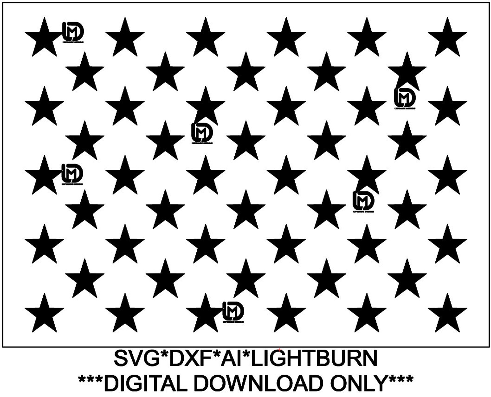American Flag Vector Files With Military Branches Glowforge | Etsy