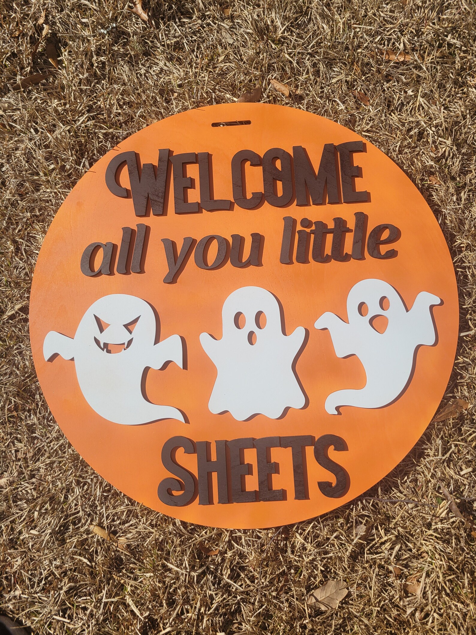 Welcome All You Little Sheets Sign Svg FILE, Halloween Svg, Ghost Svg ...