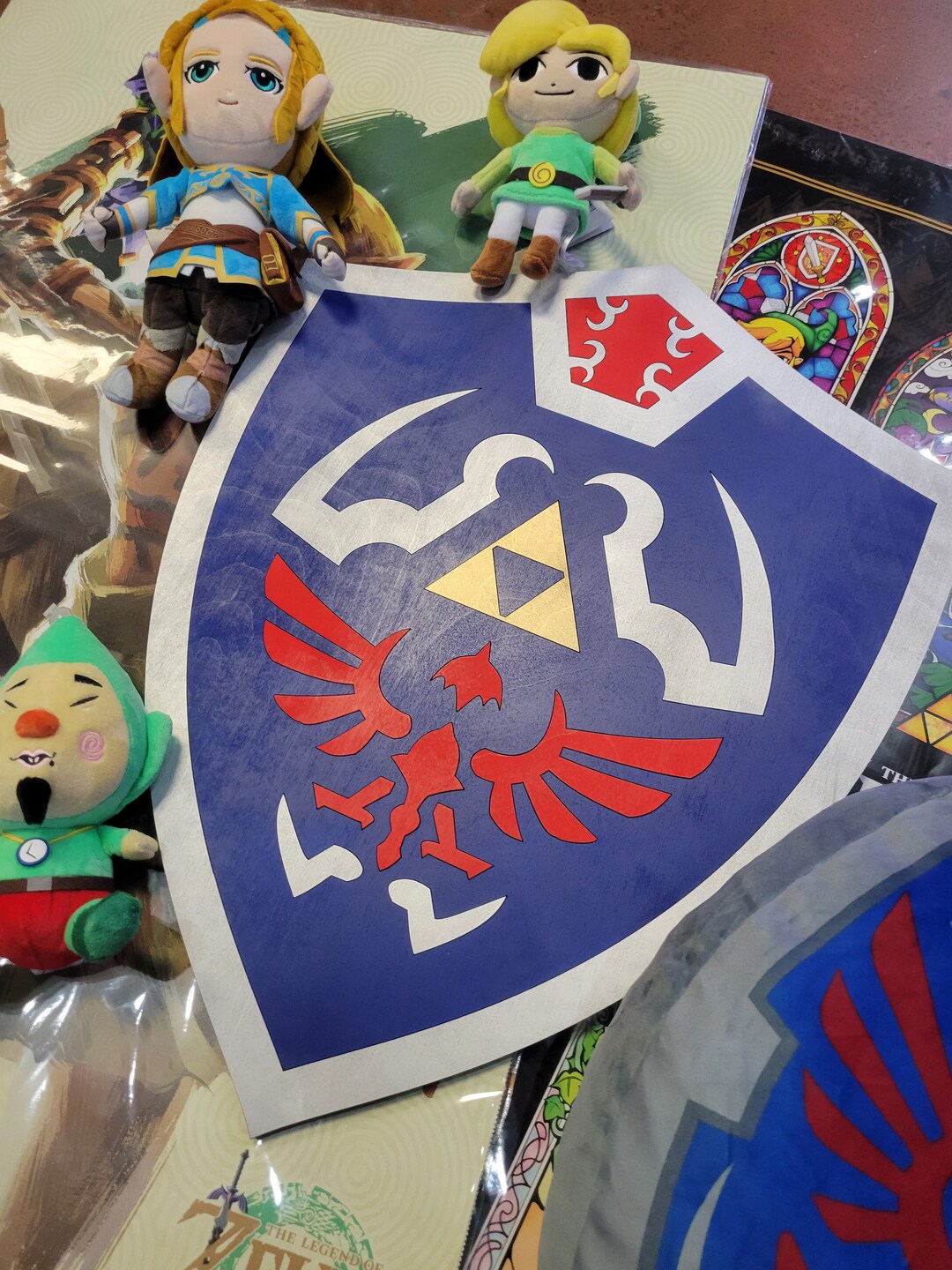 Legend of Zelda Hylian Shield Vectors, SVG, DXF, Lightburn, AI, Laser ...