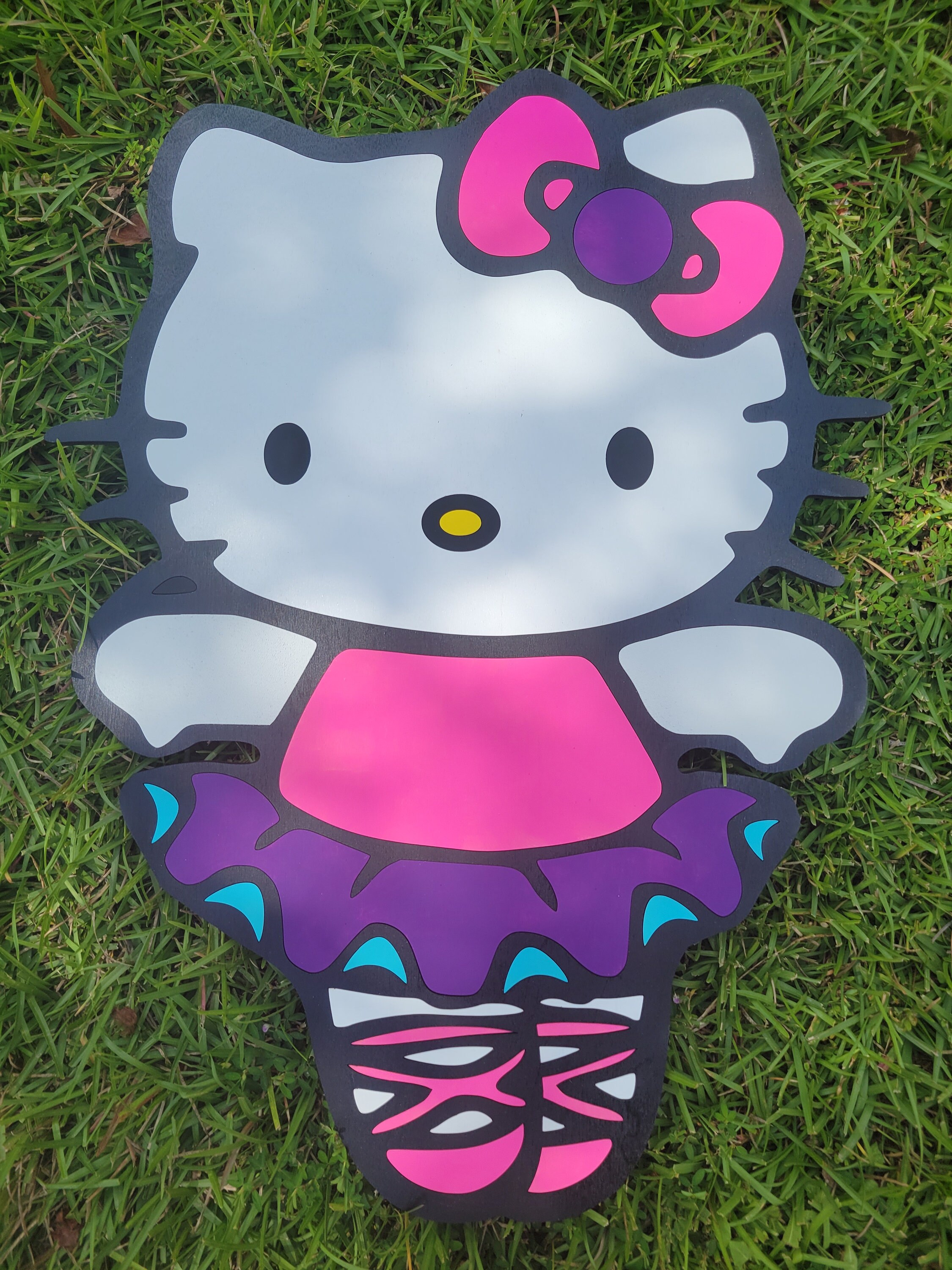 Hello Cats Full Body Vectors, SVG, DXF, Lightburn, AI, Laser Cut File ...