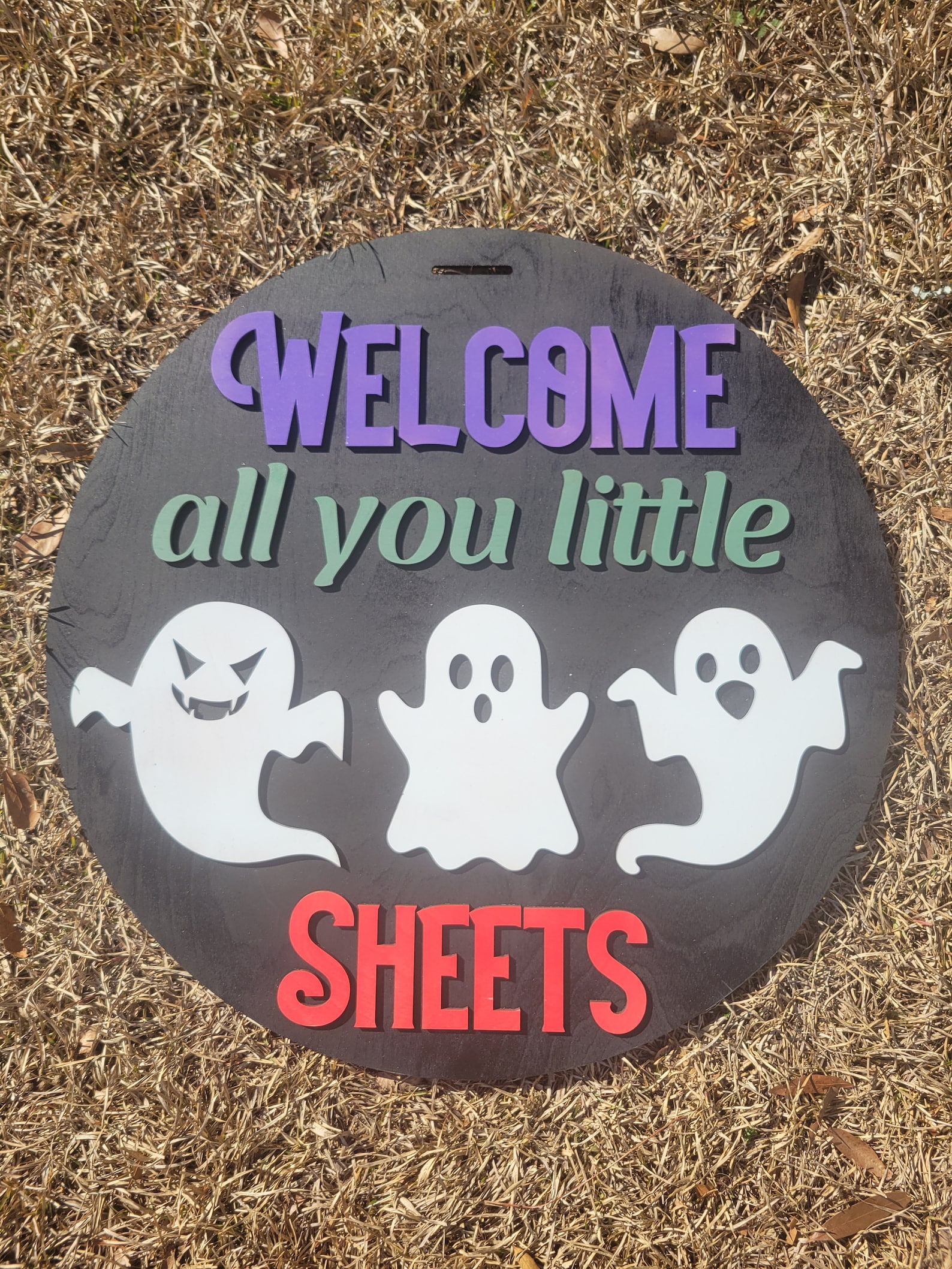 Welcome All You Little Sheets Sign Svg FILE, Halloween Svg, Ghost Svg ...