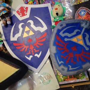 Legend of Zelda Hylian Shield Vectors, SVG, DXF, Lightburn, AI, Laser ...