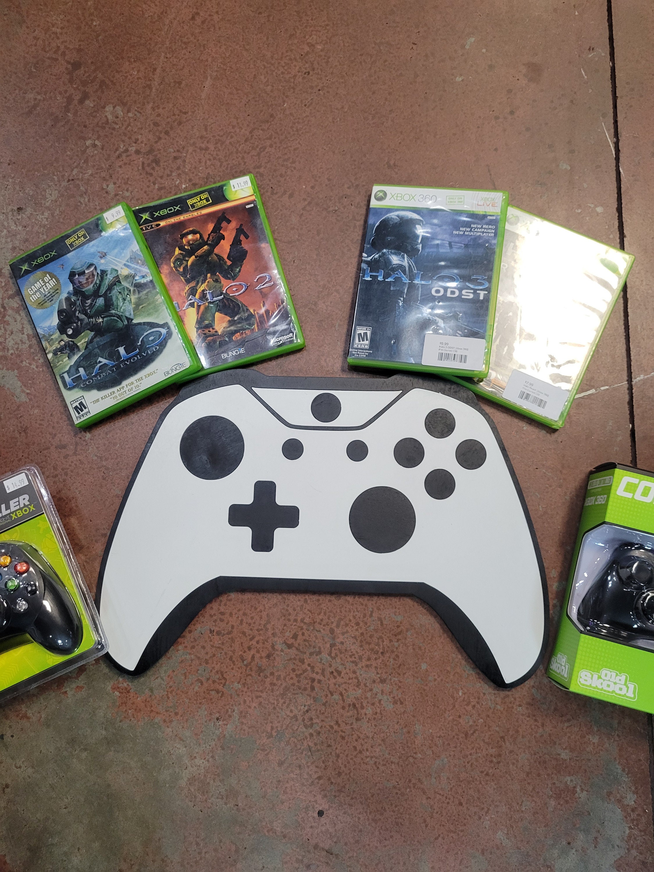 Xbox Controller Vectors, SVG, DXF, Lightburn, AI, Laser Cut File, Xtool ...