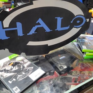 Halo Logo Vectors, SVG, DXF, Lightburn, AI, Laser Cut File, Xtool ...
