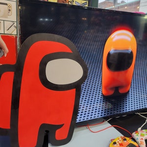 Amoung Us Vectors, SVG, DXF, Lightburn, AI, Laser Cut File, Xtool ...