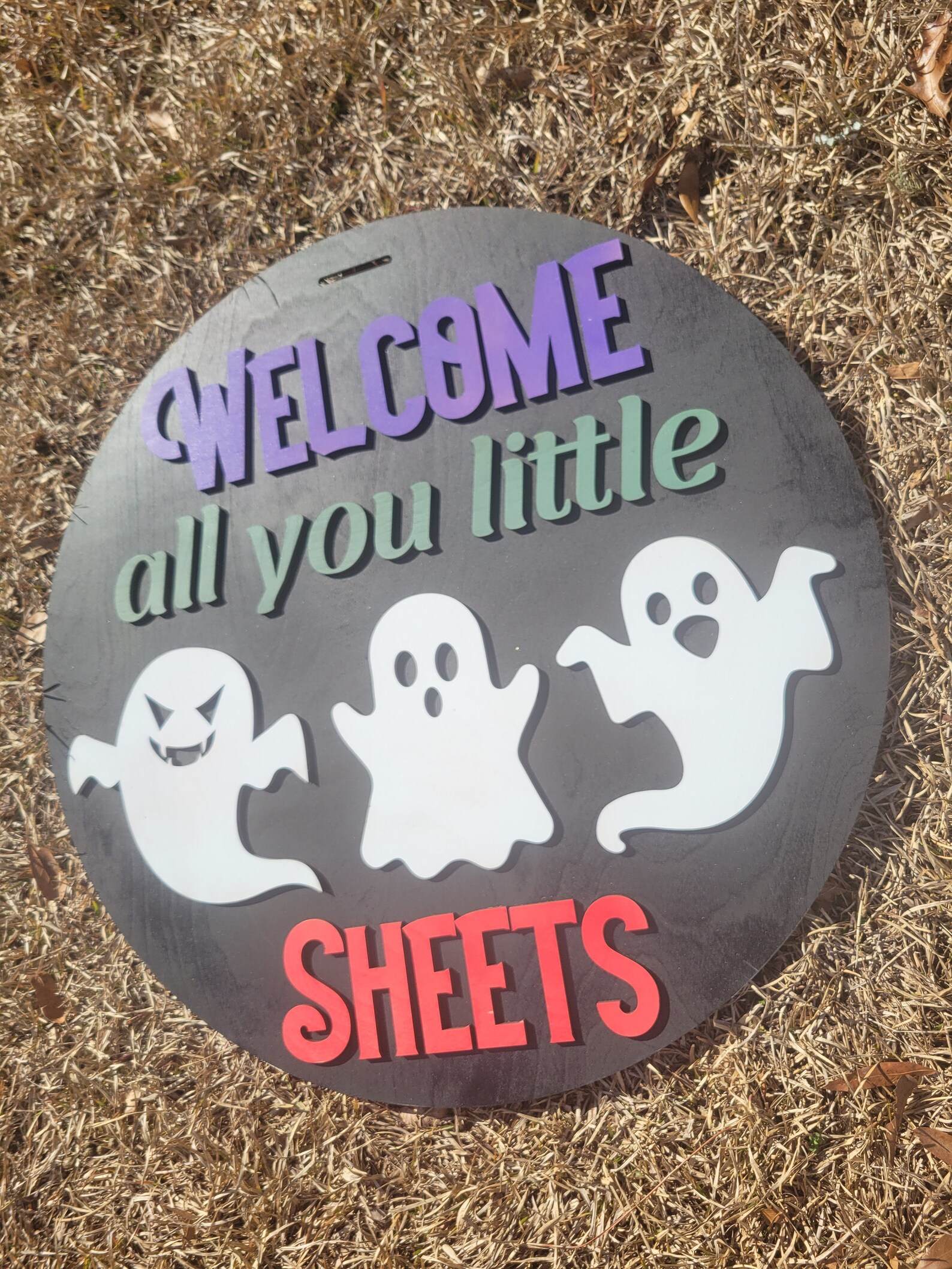 Welcome All You Little Sheets Sign Svg FILE, Halloween Svg, Ghost Svg ...